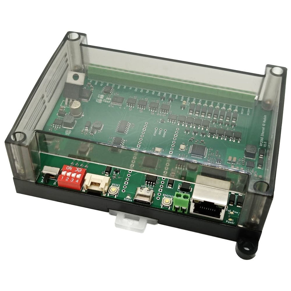 RP2040 Ethernet+PoE 汎用IOモジュール — スイッチサイエンス