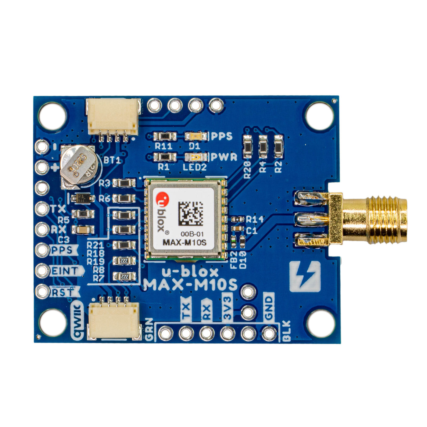 スイッチサイエンス MAX-M10S搭載 GNSSレシーバーモジュール（SMA）