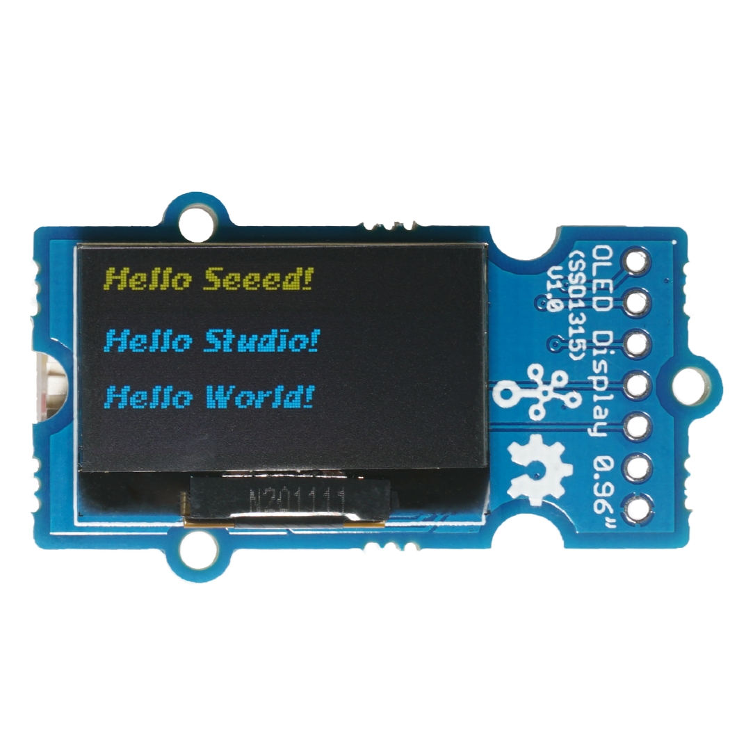 Grove - 1.12インチ OLEDディスプレイ (SH1107) v3.0 — スイッチサイエンス