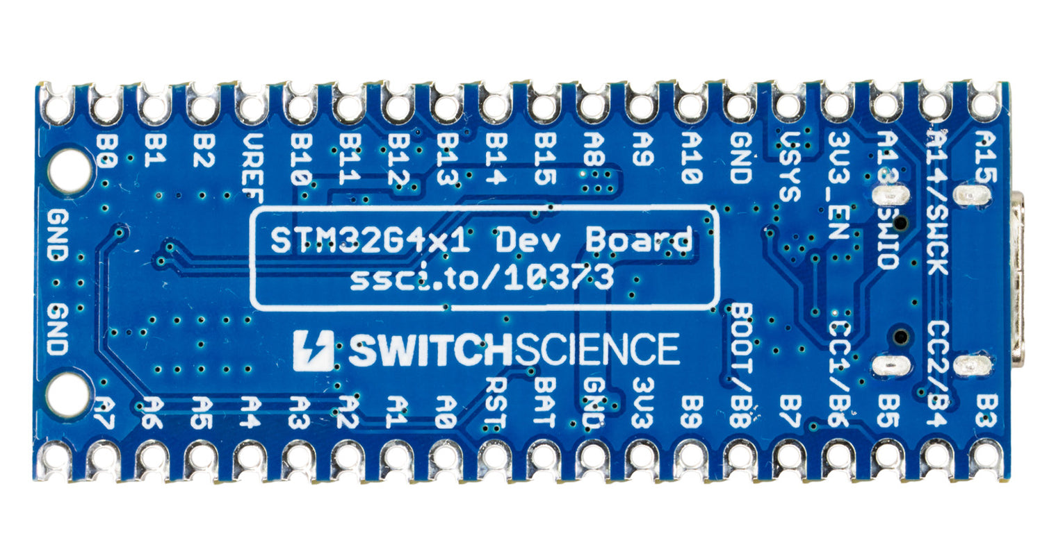 スイッチサイエンス STM32開発ボード STM32G431CBU6搭載