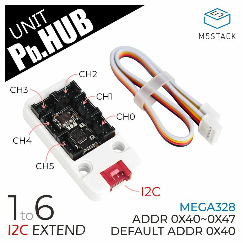 M5Stack用拡張ハブユニット [U006] — スイッチサイエンス