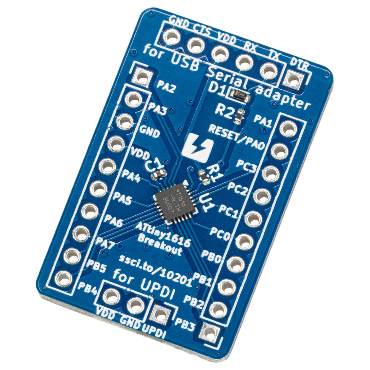 ATtiny1616-MNRピッチ変換基板 — スイッチサイエンス