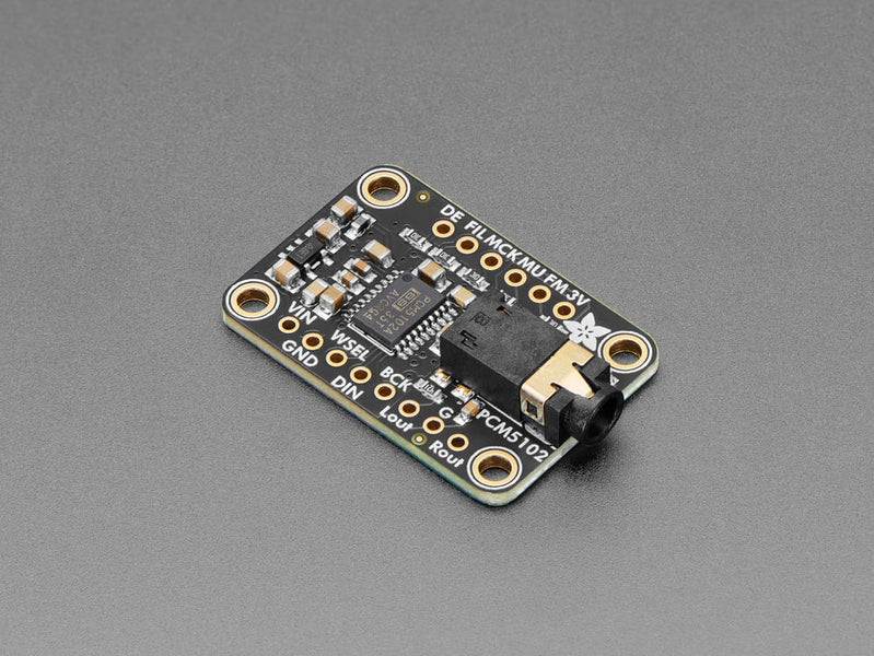 Adafruit PCM5102A搭載オーディオ用I2S DACボード — スイッチサイエンス