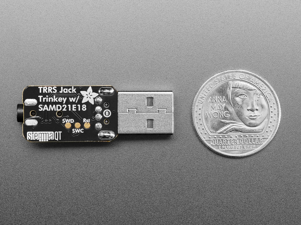 Adafruit TRRS Trinkey - 支援技術用USBキー — スイッチサイエンス