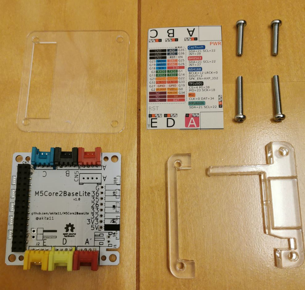 M5 Base AAA 単4電池ホルダー — スイッチサイエンス