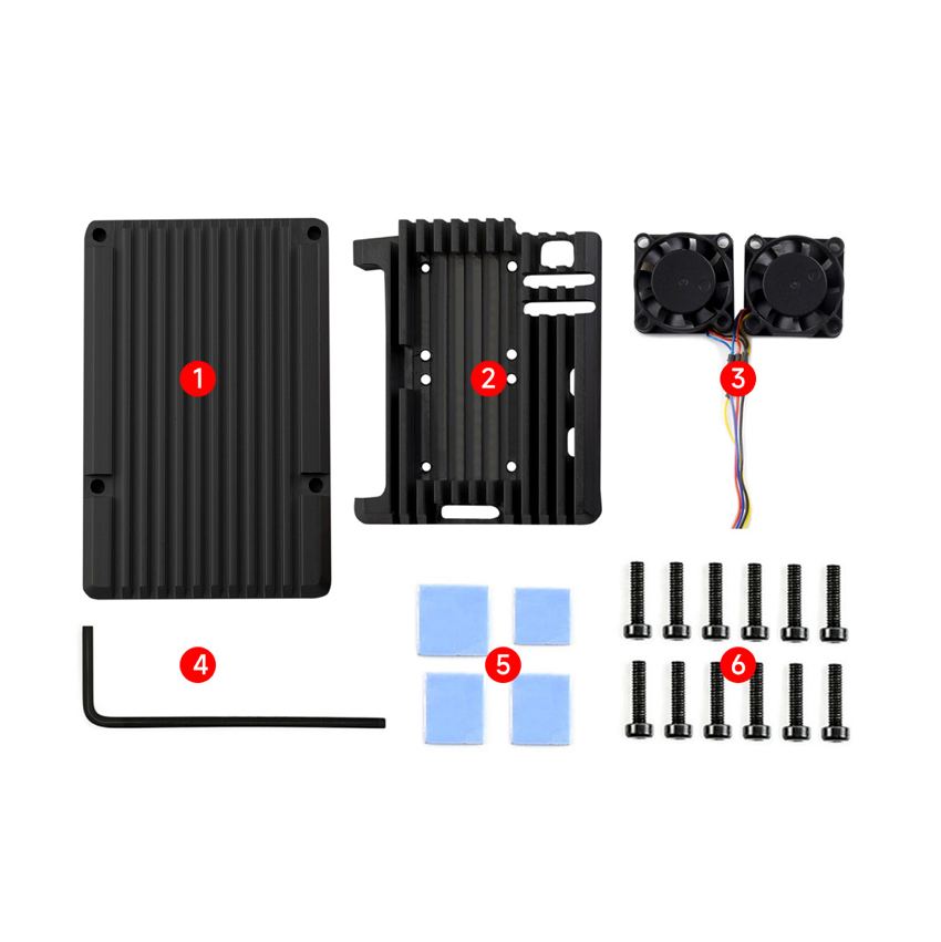 PI5-CASE-H - WaveShare製 Raspberry Pi 5用ケース — スイッチサイエンス