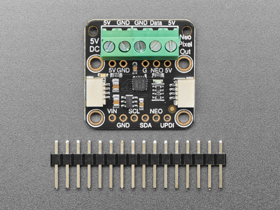 Adafruit NeoDriver - I2C NeoPixel ドライバボード（STEMMA QT用） — スイッチサイエンス