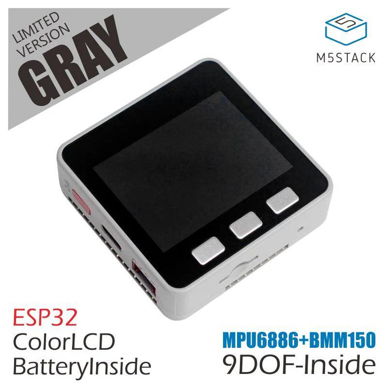 M5Stack Gray（9軸IMU搭載）--販売終了 — スイッチサイエンス