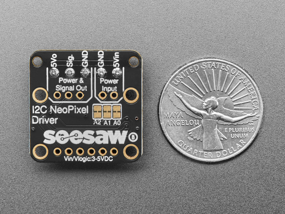 Adafruit NeoDriver - I2C NeoPixel ドライバボード（STEMMA QT用） — スイッチサイエンス